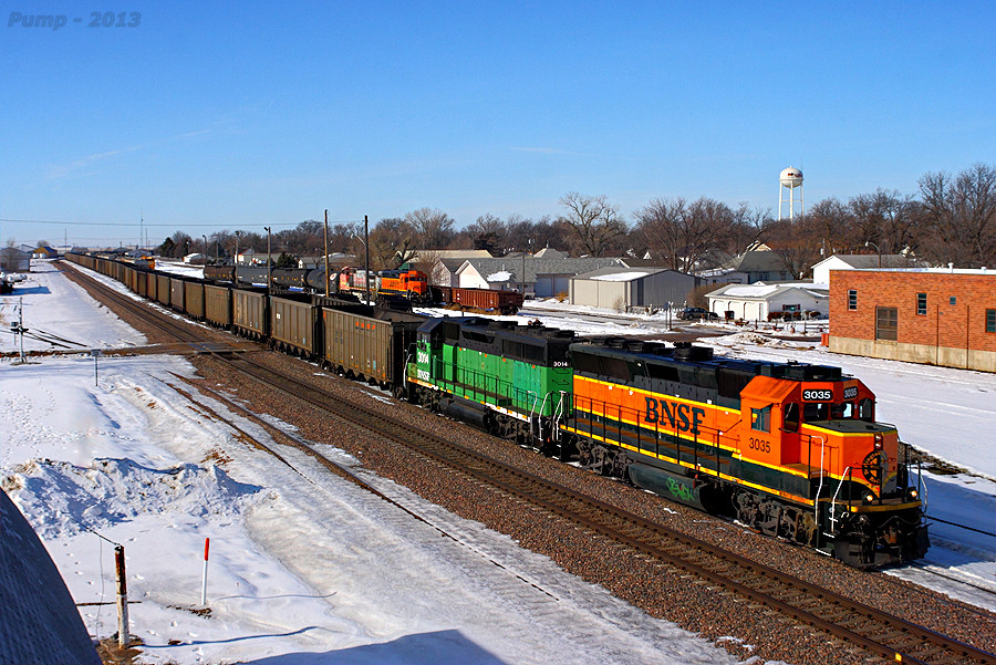 Westbound BNSF Empty Coal Train